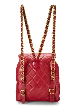 Chanel Quilted Calfskin Duma Backpack
