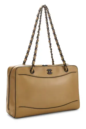 Chanel Calfskin Chain Tote