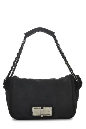 Chanel Mouton Mademoiselle Lock Shoulder Bag