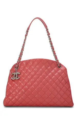 Chanel Quilted Caviar Just Mademoiselle Bowler Bag