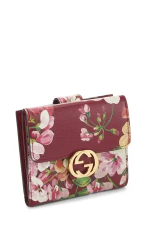 Gucci Blooms Coated Canvas Wallet