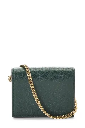 Gucci Zumi Chain Wallet - Green