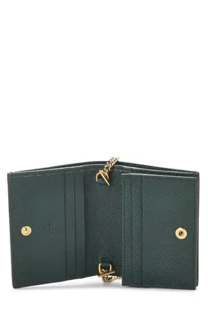 Gucci Zumi Chain Wallet - Green