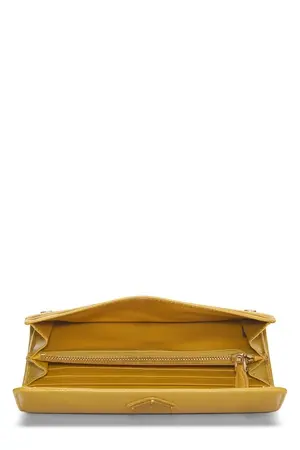 Prada Saffiano Vernice Continental Wallet