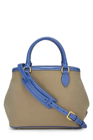 Prada Jacquard Logo Convertible Handbag