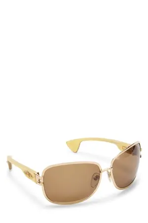 Chrome Hearts Metal Pink Candle Sunglasses