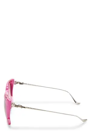 Chrome Hearts Metal Bardot Sunglasses