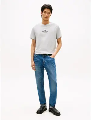 Tommy Hilfiger Hilfiger Logo T-shirt - Grey Heather