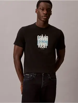 Calvin Klein Modern Graphic Logo Tee