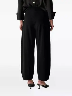 Joseph Ribkoff Elasticated-waist Wide-leg Trousers - Black