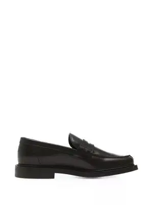 Filling Pieces Polido Minimum Penny Loafers - Black