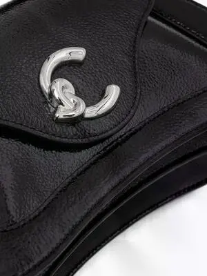COCCINELLE C-logo Patent Leather Tote Bag