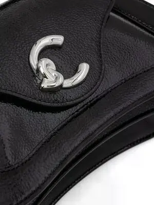 COCCINELLE C-logo Patent Leather Tote Bag