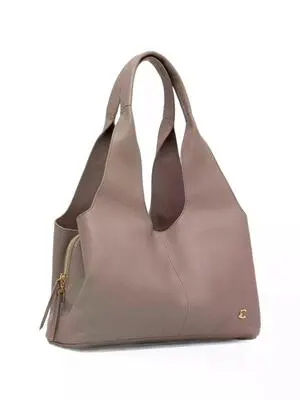 COCCINELLE Large Nell Grained Leather Tote Bag