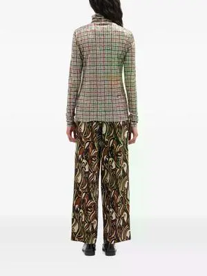 PIERRE-LOUIS MASCIA Ranat Plaid Top