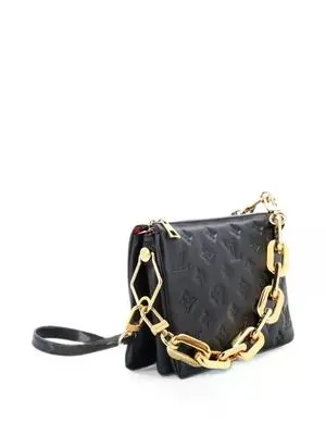 LOUIS VUITTON Coussin Bag Monogram Embossed Lambskin Bb Crossbody Bag