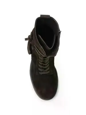 Bogner Riga Suede Combat Boots