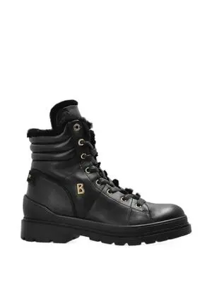 Bogner St. Moritz Leather Combat Boots