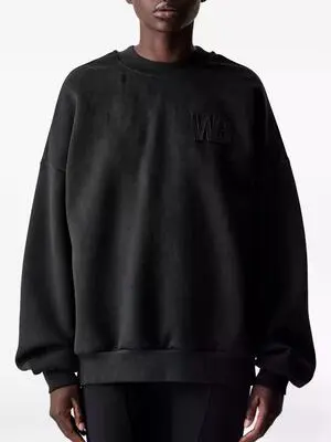 WRSTBHVR Verice Logo-patch Sweatshirt - Black