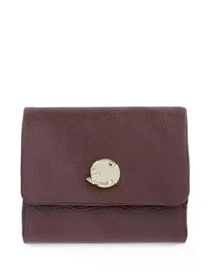 COCCINELLE Small C-me Softy Logo-plaque Leather Wallet - Purple