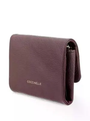 COCCINELLE Small C-me Softy Logo-plaque Leather Wallet