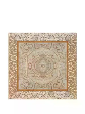 PIERRE-LOUIS MASCIA Cialda Baroque-pattern Silk Scarf