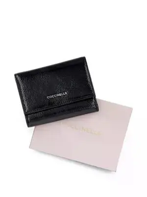 COCCINELLE Crinkled-leather Wallet