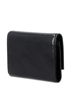 COCCINELLE Crinkled-leather Wallet - Black