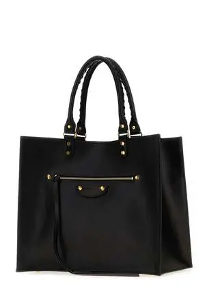 Balenciaga Leather Large Le City Sleek Handbag