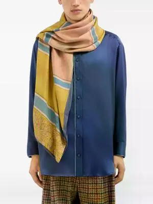 PIERRE-LOUIS MASCIA Aloewon Striped Patterned Scarf