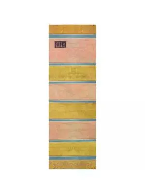 PIERRE-LOUIS MASCIA Aloewon Striped Patterned Scarf - Yellow