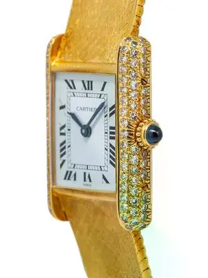 Cartier Tank Louis Diamond Watch