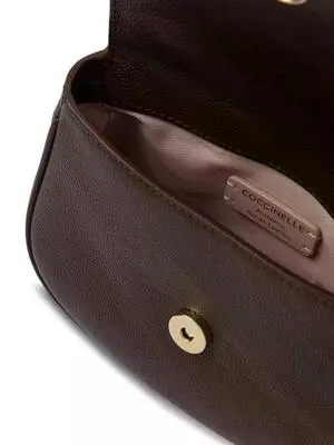 COCCINELLE Mini Mavery Grained-leather Tote Bag
