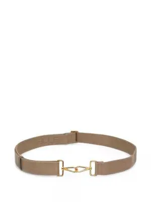 COCCINELLE Logo-jacquard Adjustable Strap - Neutrals