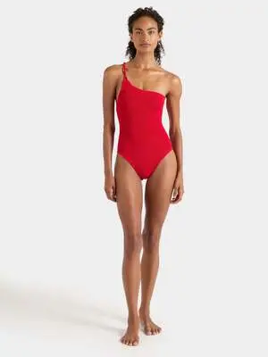Hunza G Dionne One Piece Swimsuit - Red
