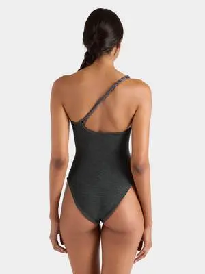 Hunza G Dionne Swim - Metallic Graphite