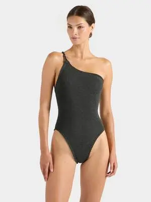 Hunza G Hunza G Dionne Swim Metallic Graphite