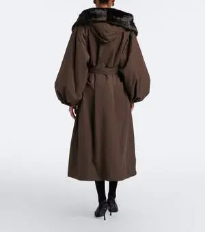 Magda Butrym Cotton Wrap Coat