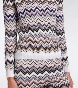 Missoni Zigzag Turtleneck Sweater