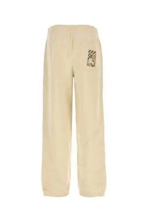 Burberry Sand Cotton Joggers
