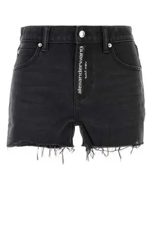 Alexander Wang Denim Shorts - Black