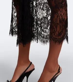 Dolce & Gabbana Lace Midi Dress