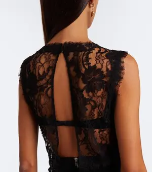 Dolce & Gabbana Lace Midi Dress
