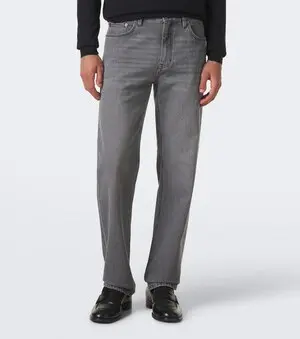 Zegna Faded Slim Jeans - Grey