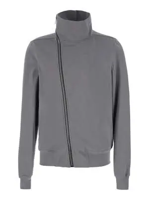 Rick Owens Bauhaus Jogger With Side Pockets, In Cotton - Gray