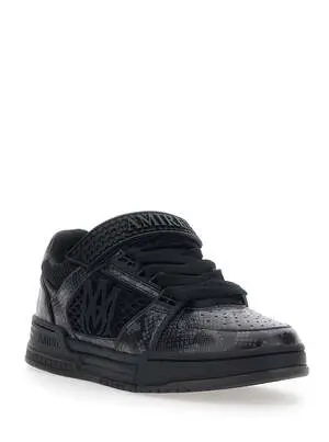 Amiri Sneakers With Leather Details And Rubber Sole