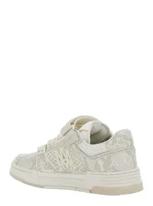 Amiri Beige Sneakers With Contrast Details