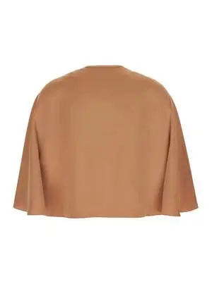 FORTE_FORTE Satin Envers Cape For