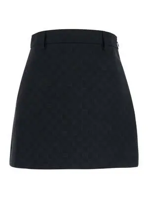 Gucci Gg Canvas Mini Skirt - Multicolor