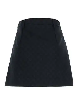 Gucci Gg Canvas Mini Skirt